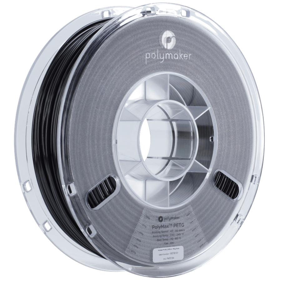 PolyMax PETG Negro - Filamento PolyMaker - Krear3D