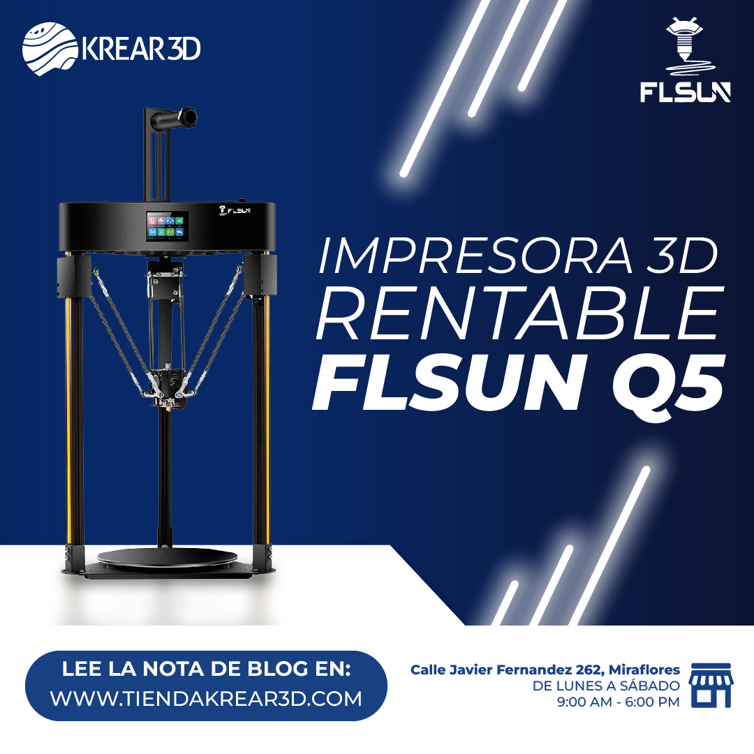 Reseña de Flsun Q5 | Krear 3D