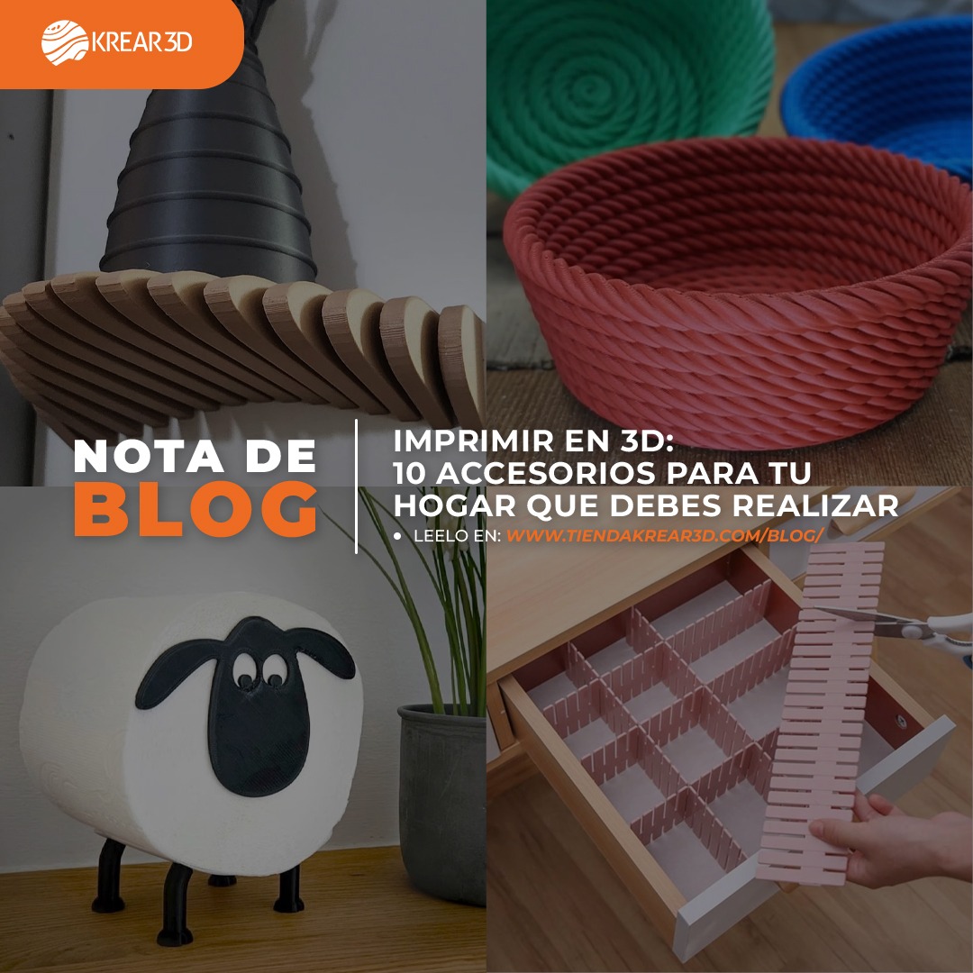10 Accesorios para tu casa que puedes imprimir en 3D